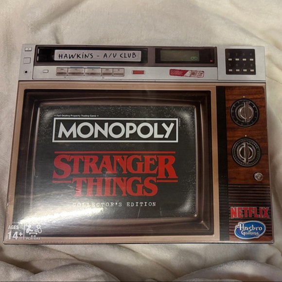 Hasbro | Games | Monopoly Stranger Things Collectors Edition Board Game ...
